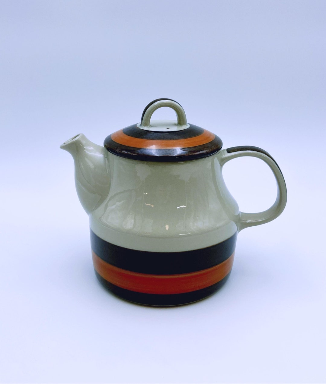 1970s Retro Mid-century Modern Design Teapot / Coffee Pot, Nordic Style ...