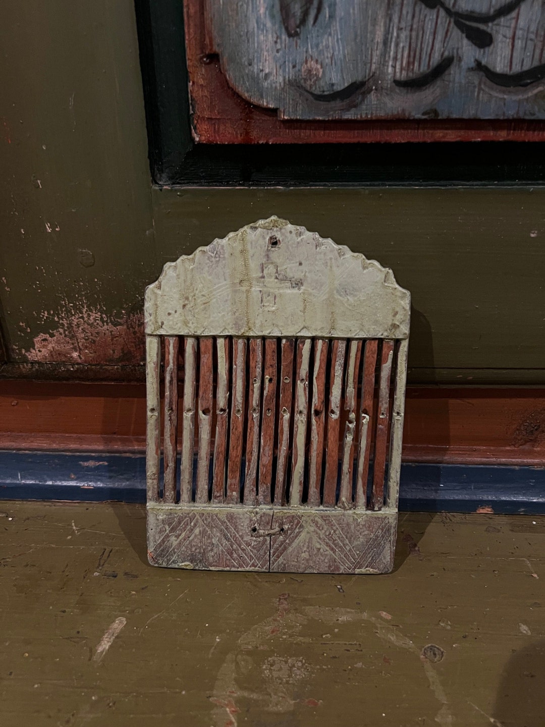 1800s Primitive Antique Tape Loom,lap Loom With Detailed Handcarved ...