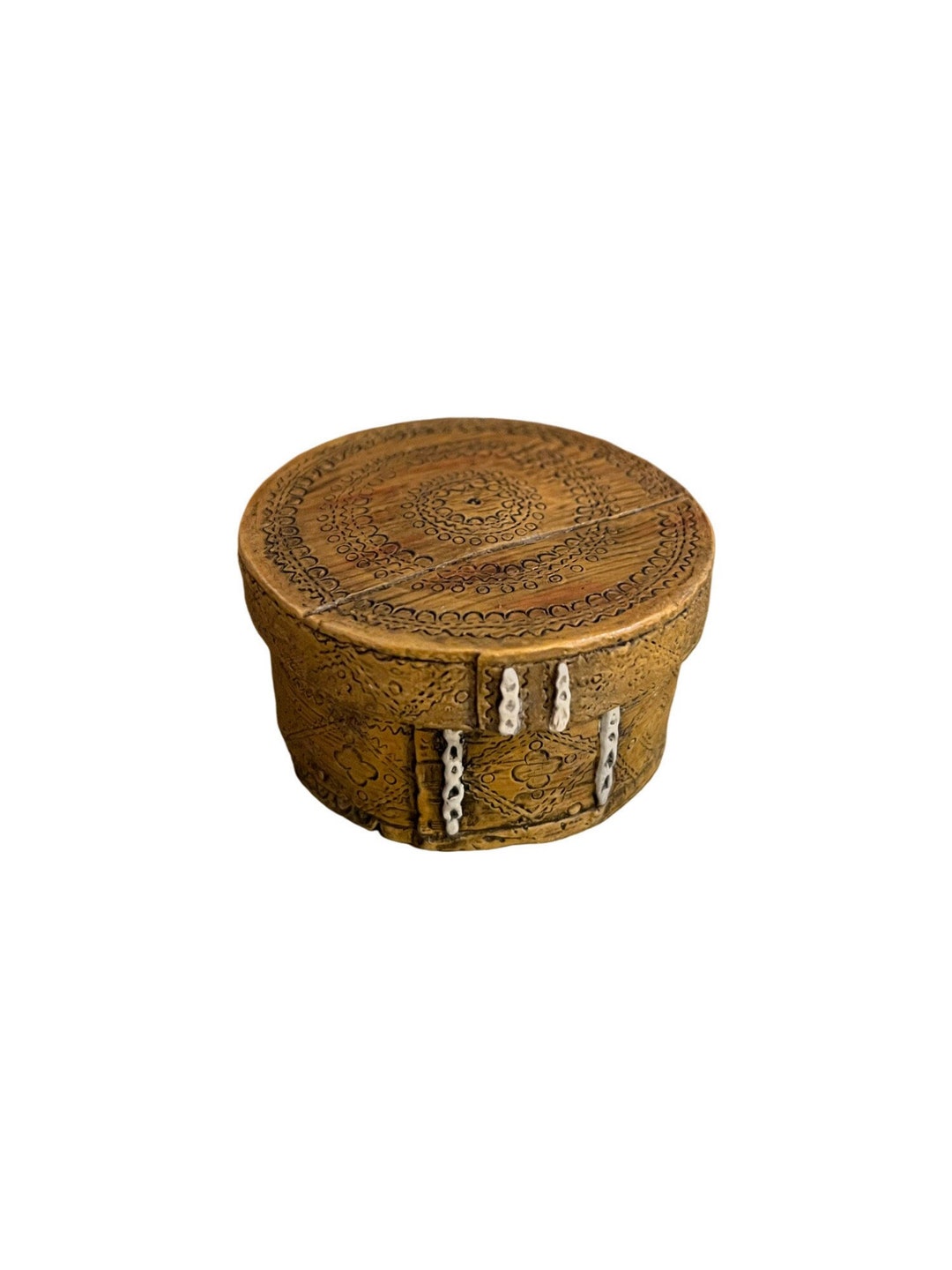 Norwegian Tine Box Souvenir, Collectible Folk Art Model, Country ...