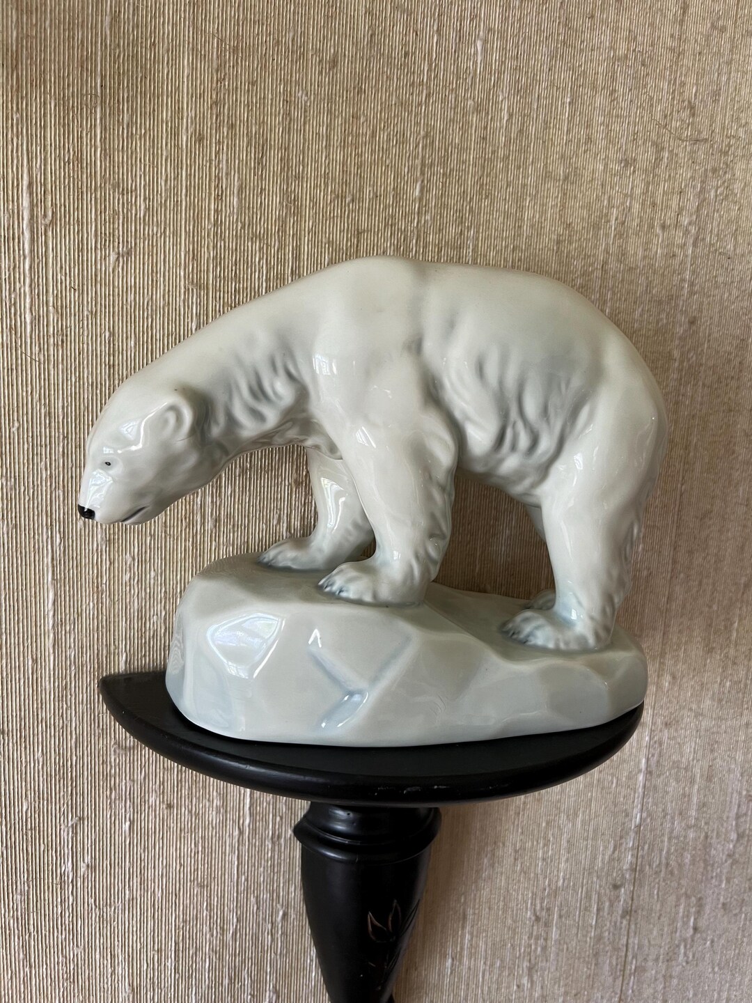 1966 Vintage PP Johan Sirnes (1883-1966) Design "polar Bear Standing on ...