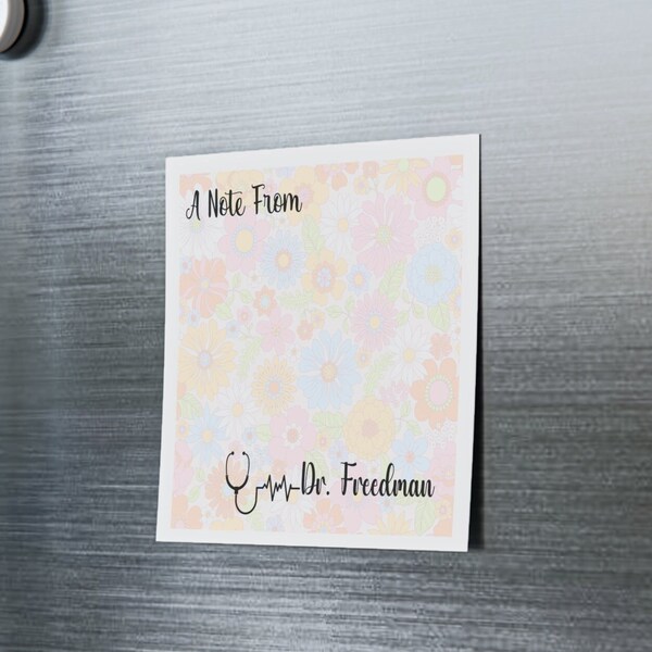 Personalized Note Pads Doctor - Etsy