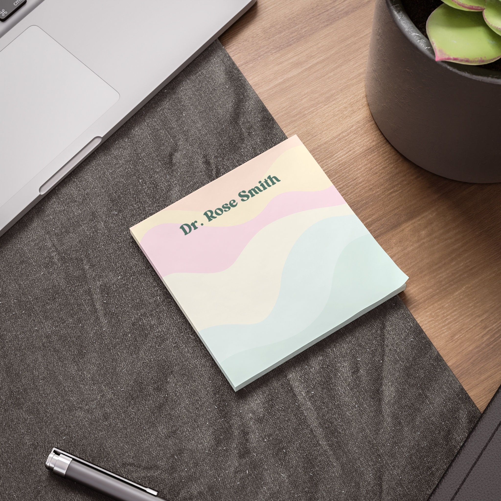 Personalized Doctor Post It Note Pad Doctor Personalized Retro Medical ...