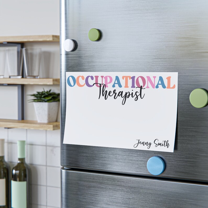 Personalized Occupational Therapy Post-it Note Custom OT Notepad ...