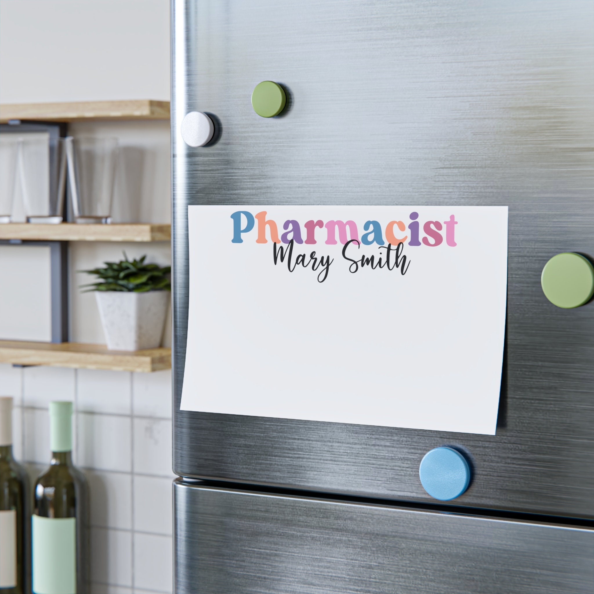 Personalized Pharmacist Post It Note Custom Pharmacist Notepad Pharmacy ...