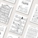 Reading Log Digital Bookshelf Reading Tracker Printable Bundle 15 ...