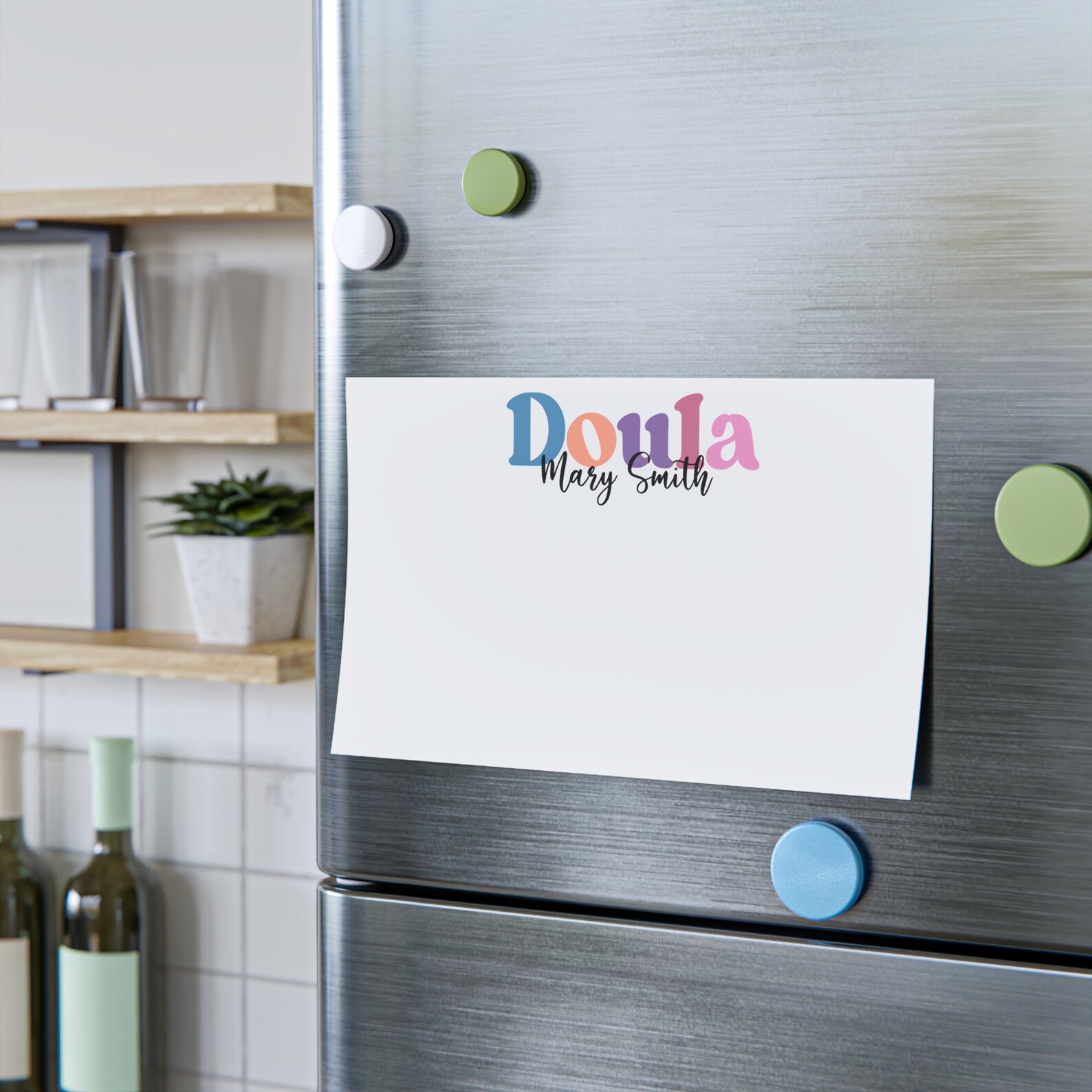Personalized Doula Post It Note Custom Obstetric Notepad Doula ...