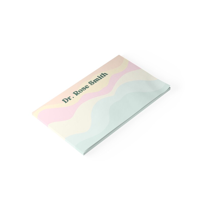 Personalized Doctor Post It Note Pad Doctor Personalized Retro Medical ...