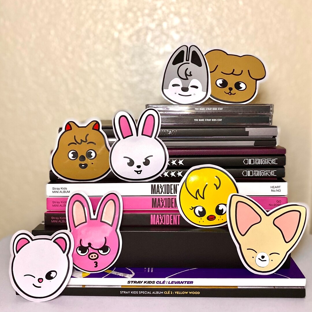 Stray Kids SKZOO Layered Vinyl Stickers - Etsy
