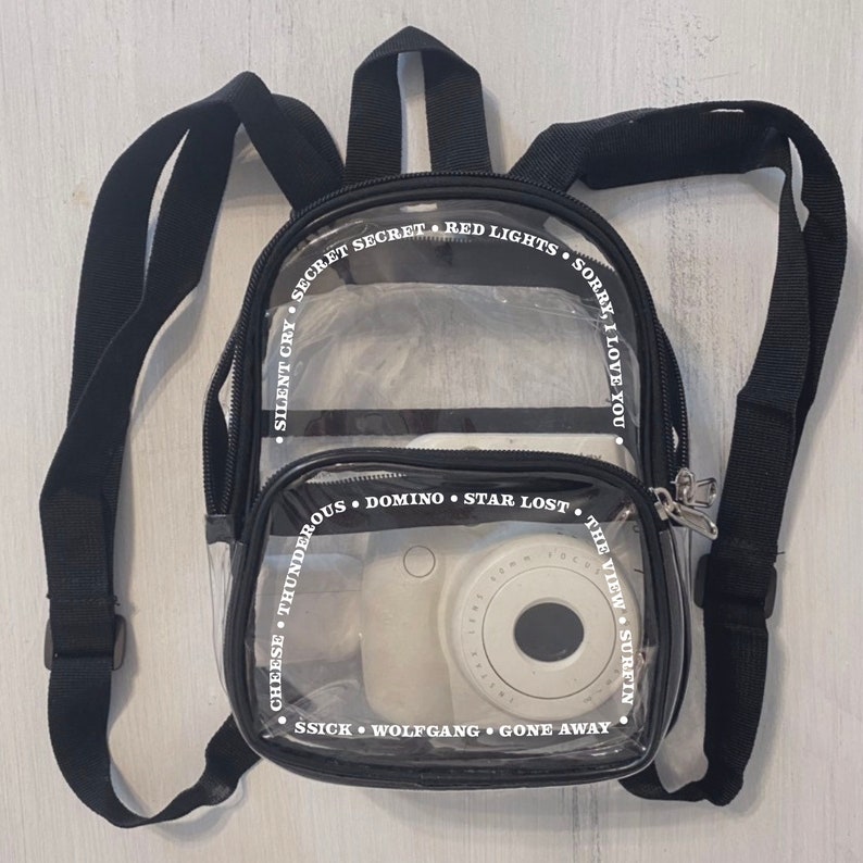 Stray Kids Clear Concert Backpack - Etsy