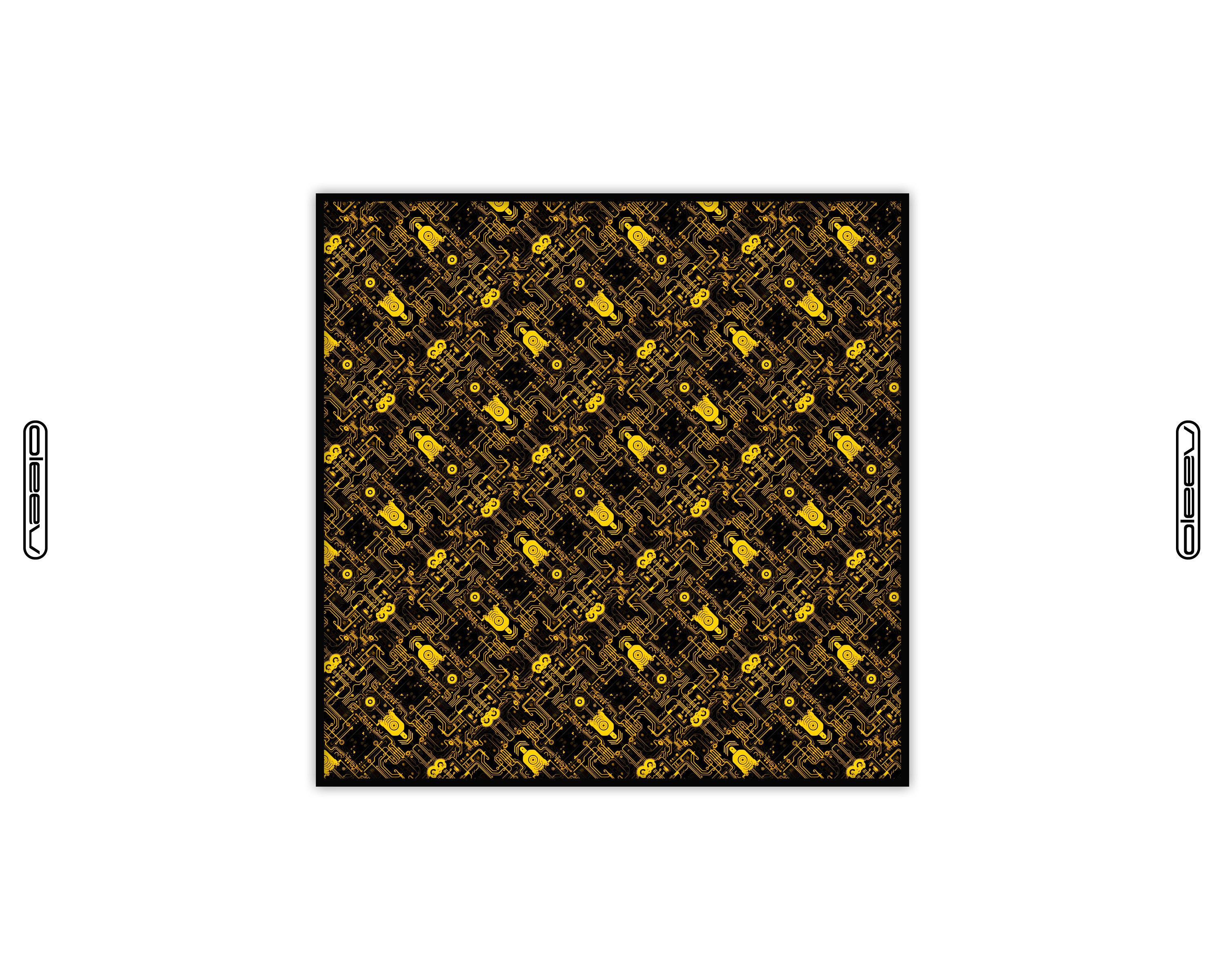 Digital Cyberpunk Pattern Printable Papers Futuristic Designs for DIY ...