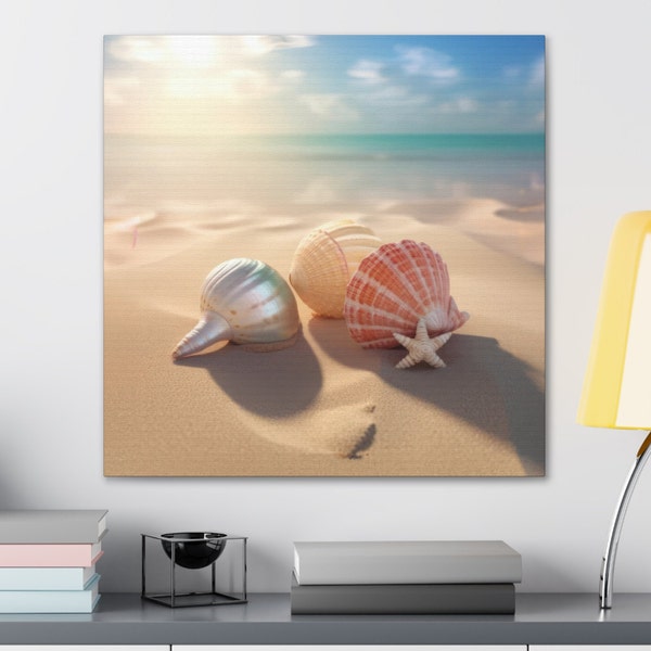 Seashell Artwork - Etsy
