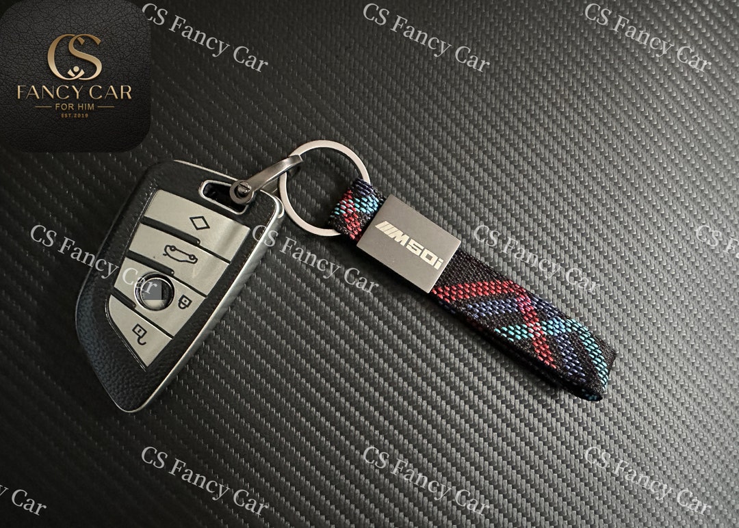 Premium Key Cover Case Keychain for BMW X5 X6 X7 M50i Model Custom Made ...