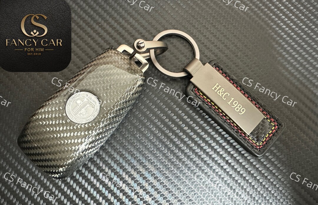 Personalized GT63S Gts Gtc Gtr Premium Genuine Fiber Key Fob Cover Case ...