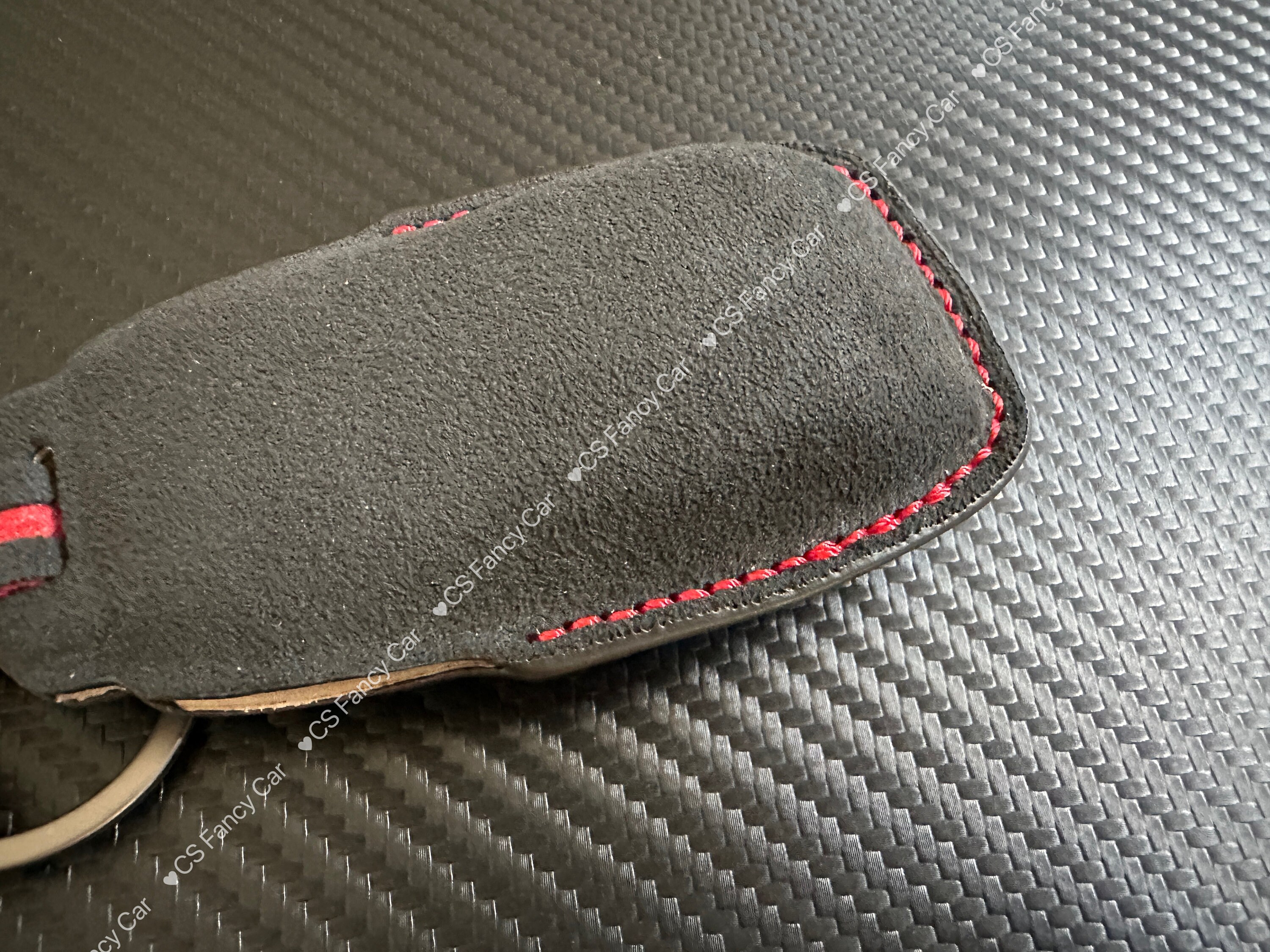 G63 Premium Alcantara Leather Key Fob Cover Case for Mercedes G63 2019 ...