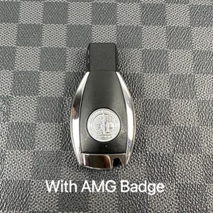 Premium Carbon Fiber AMG Key Fob Cover Pack for Mercedes A CLA C GLC ...