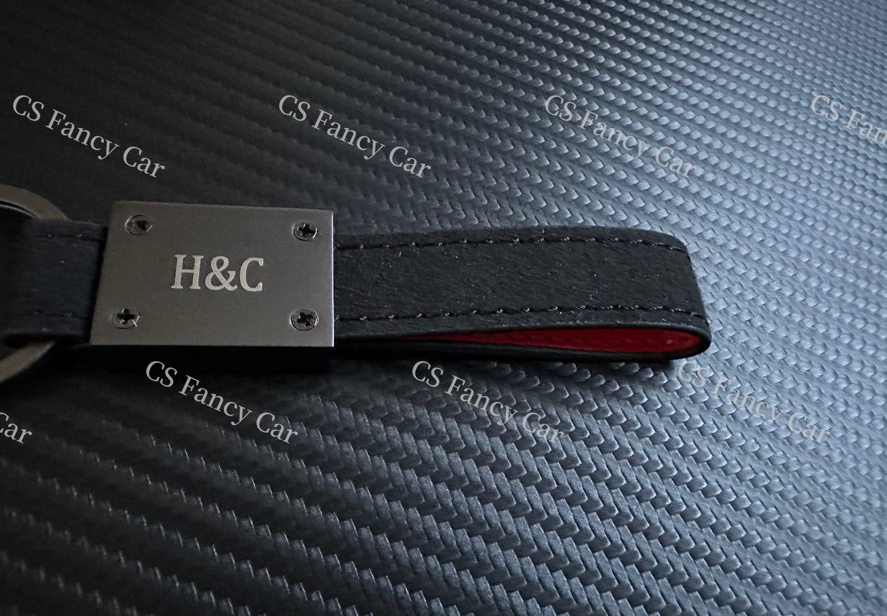 Land Cruiser Genuine Carbon Fiber Keyring Key Fob Cover for Toyota Land ...