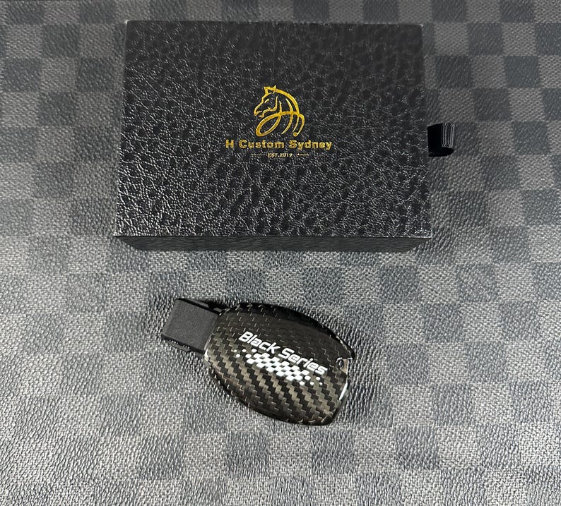 AMG GT Black Series Premium Carbon Fiber Key Cover for Mercedes AMG ...
