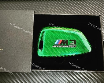 Genuine Carbon Fiber M3 M4 M5 M8 X3M X4M X5M X6M Competition Keychain ...