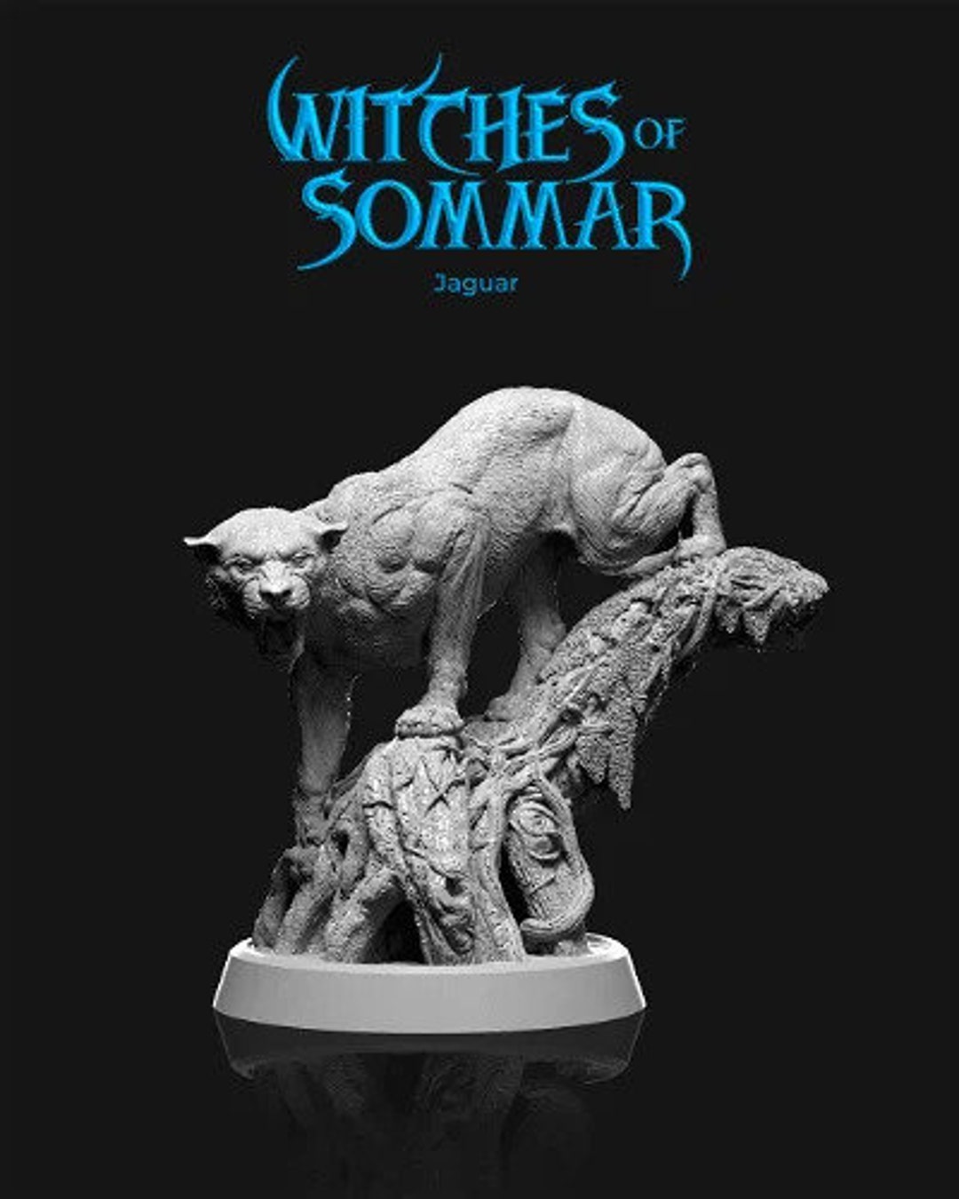 Jaguar - STLFLIX - Dnd - Fantasy RPG - 3D Printed - Role Playing Games ...