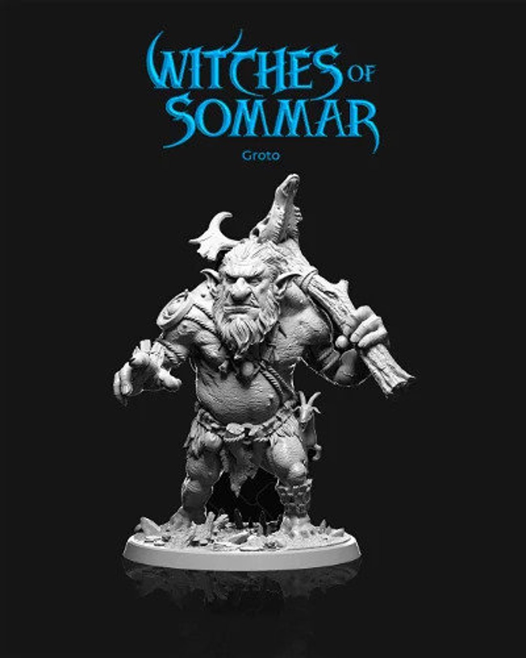 Groto - STLFLIX - Dnd - Fantasy RPG Miniature - 3D Printed - Role ...
