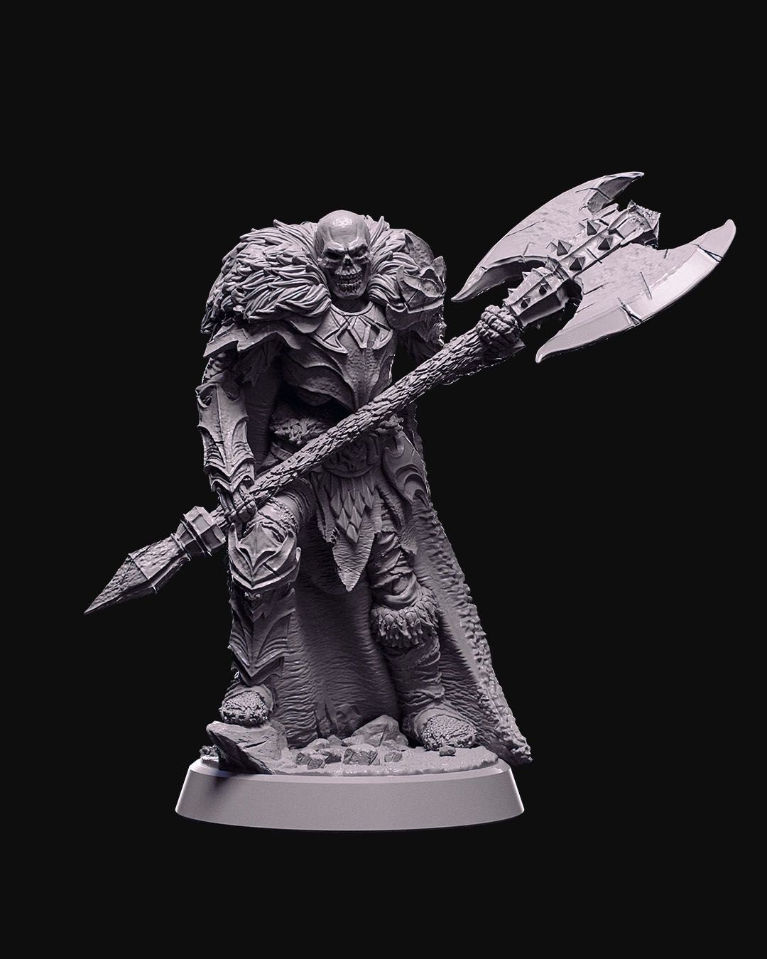 Skeleton Commander - STLFLIX - Dnd - Fantasy RPG - 3D Printed - Role ...