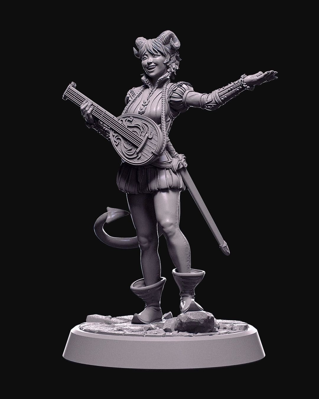 Sigrid Yalve - STLFLIX - Dnd - Fantasy RPG - 3D Printed - Role Playing ...
