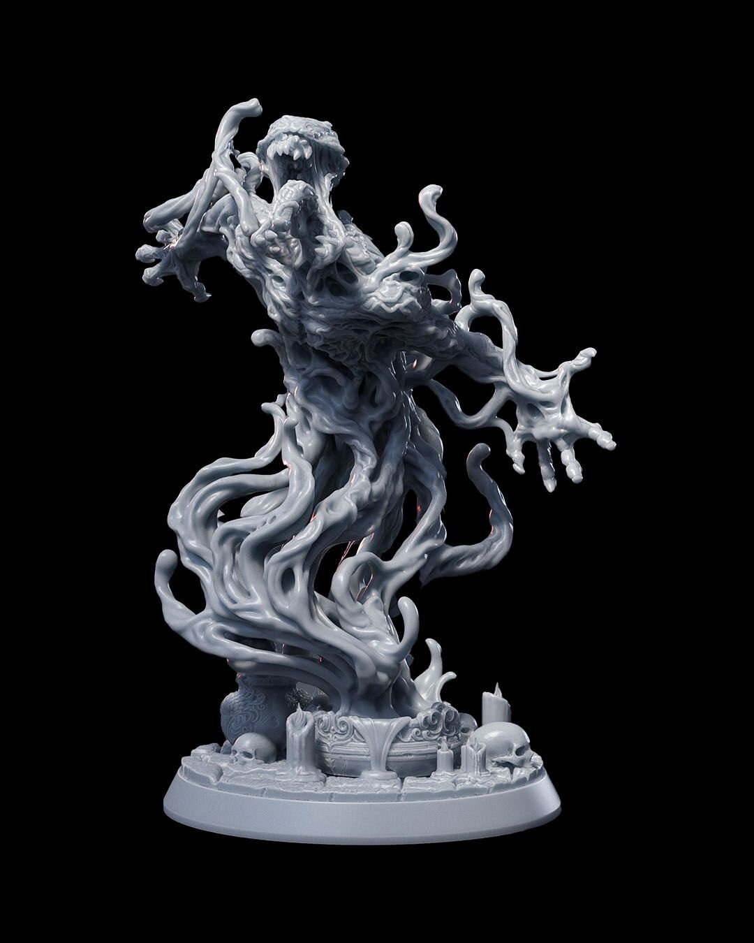 Blood Invocation 01 STLFLIX Dnd Fantasy RPG 3D Printed Role Playing ...