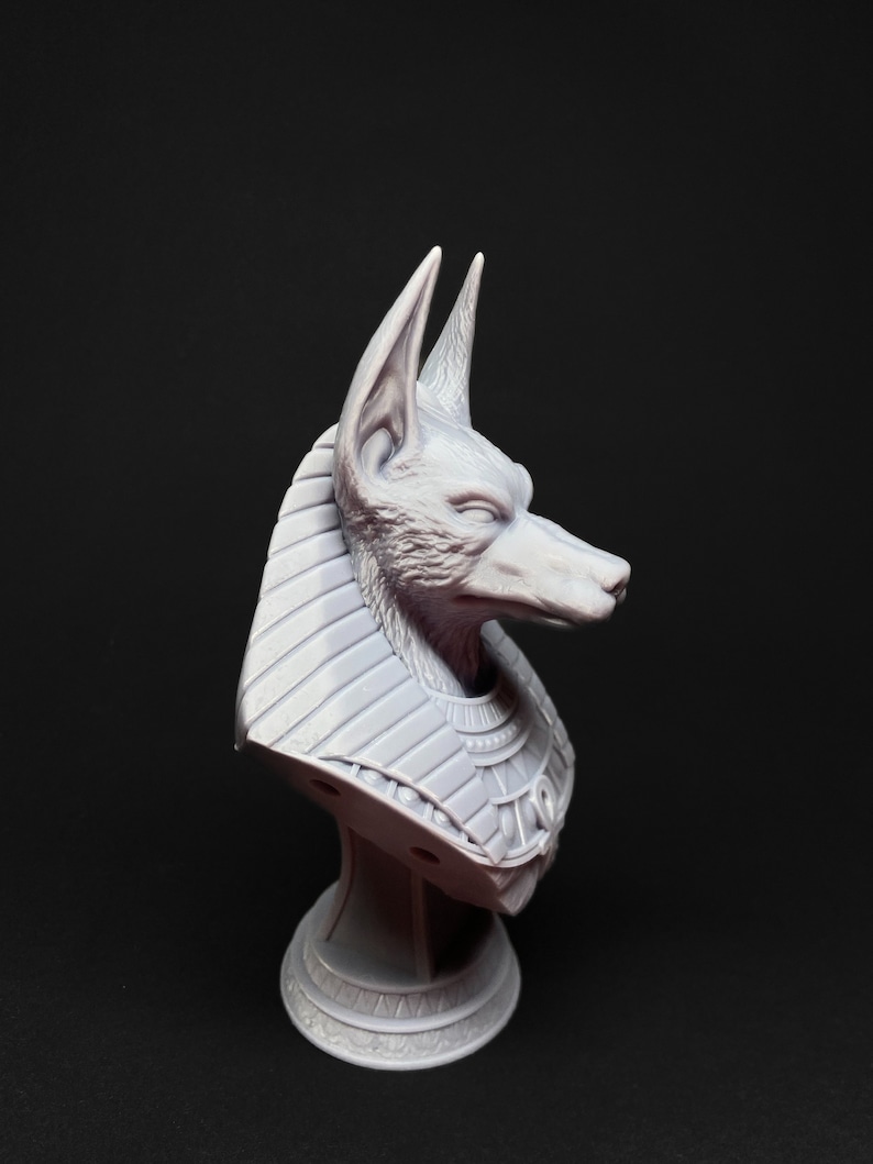 Anubis Bust Resin 3D Printed Model From Stlflix - Etsy