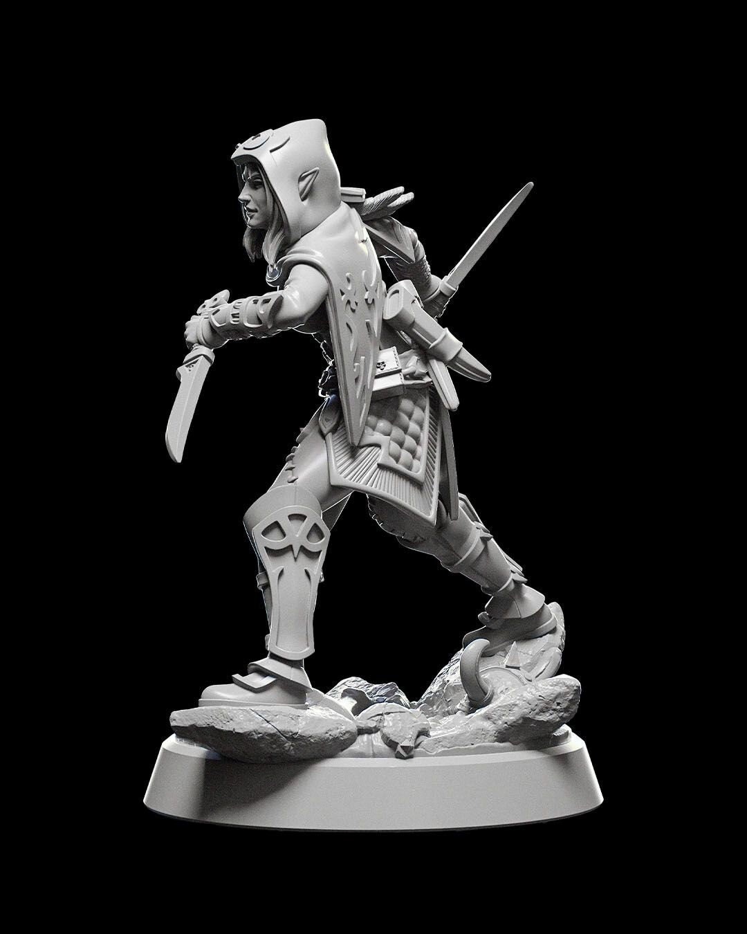 Triel Beltaulur - STLFLIX - Dnd - Fantasy RPG - 3D Printed - Role ...