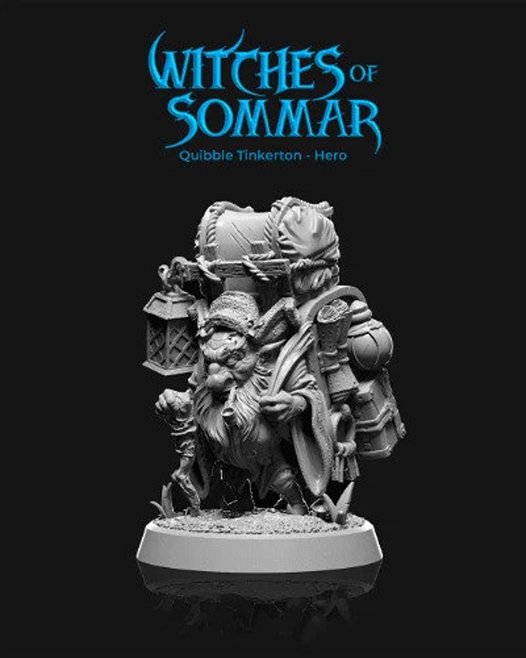 Quibble Tinkerton - STLFLIX - Dnd - Fantasy RPG - 3D Printed - Role ...