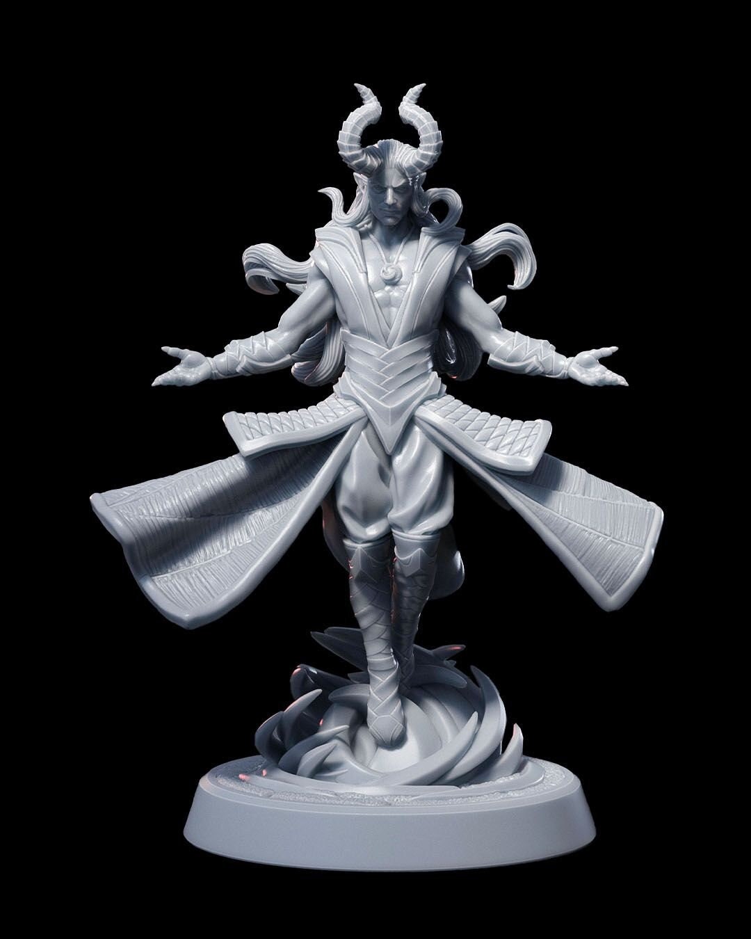 Caleb - STLFLIX - Dnd - Fantasy RPG - 3D Printed - Role Playing Games ...