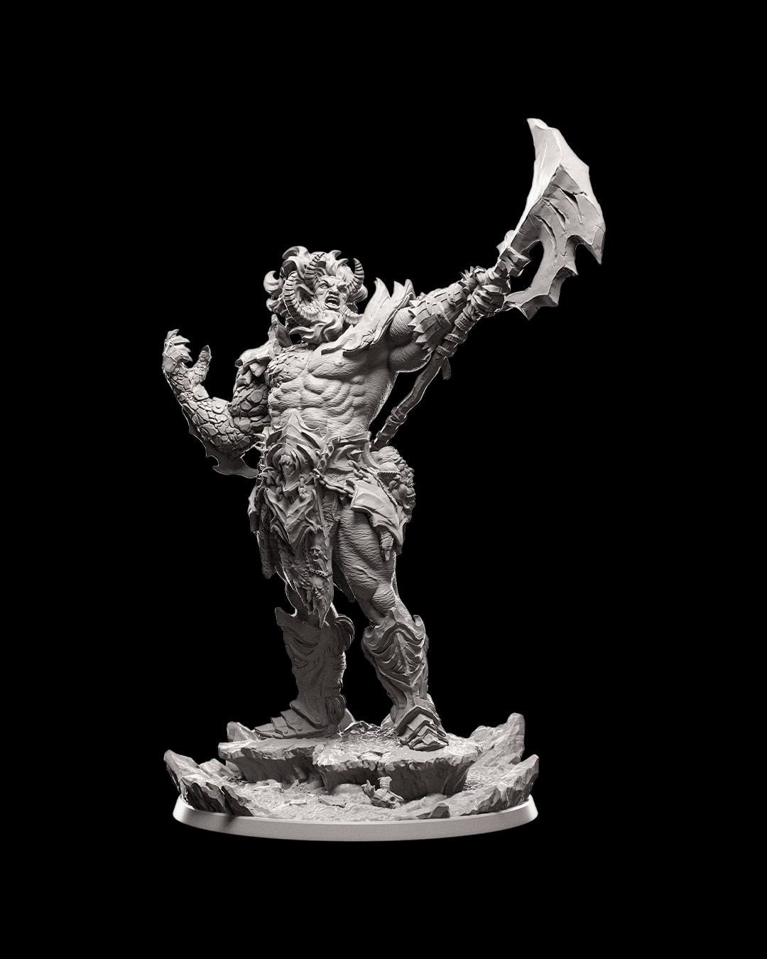 Fire Giant - STLFLIX - Dnd - Fantasy RPG Miniature - 3D Printed - Role ...