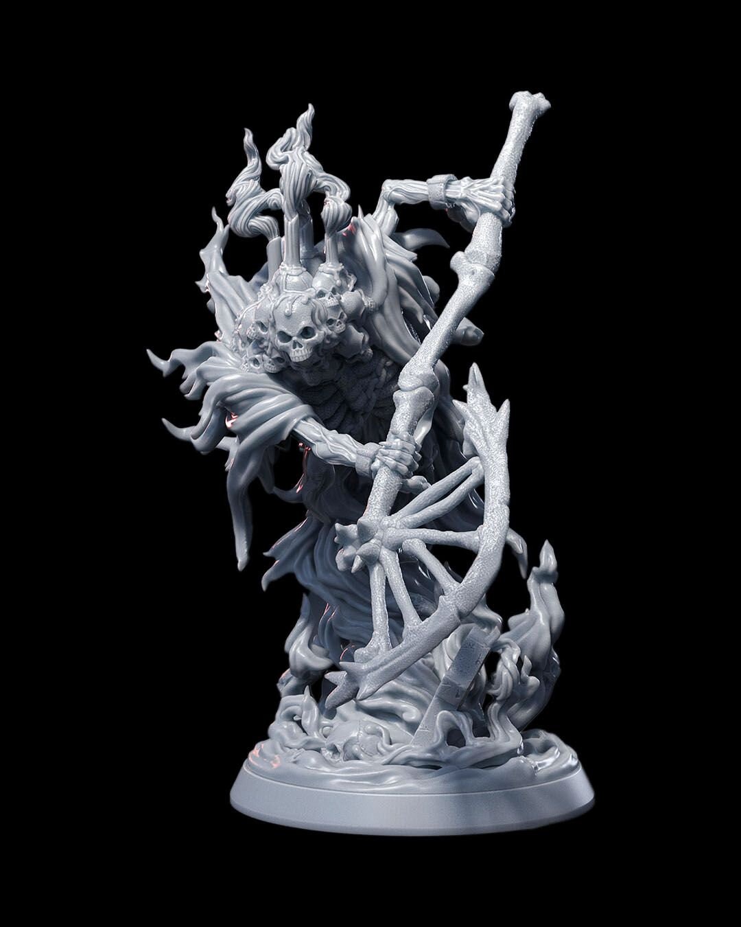 Ghost 03 - STLFLIX - Dnd - Fantasy RPG - 3D Printed - Role Playing ...