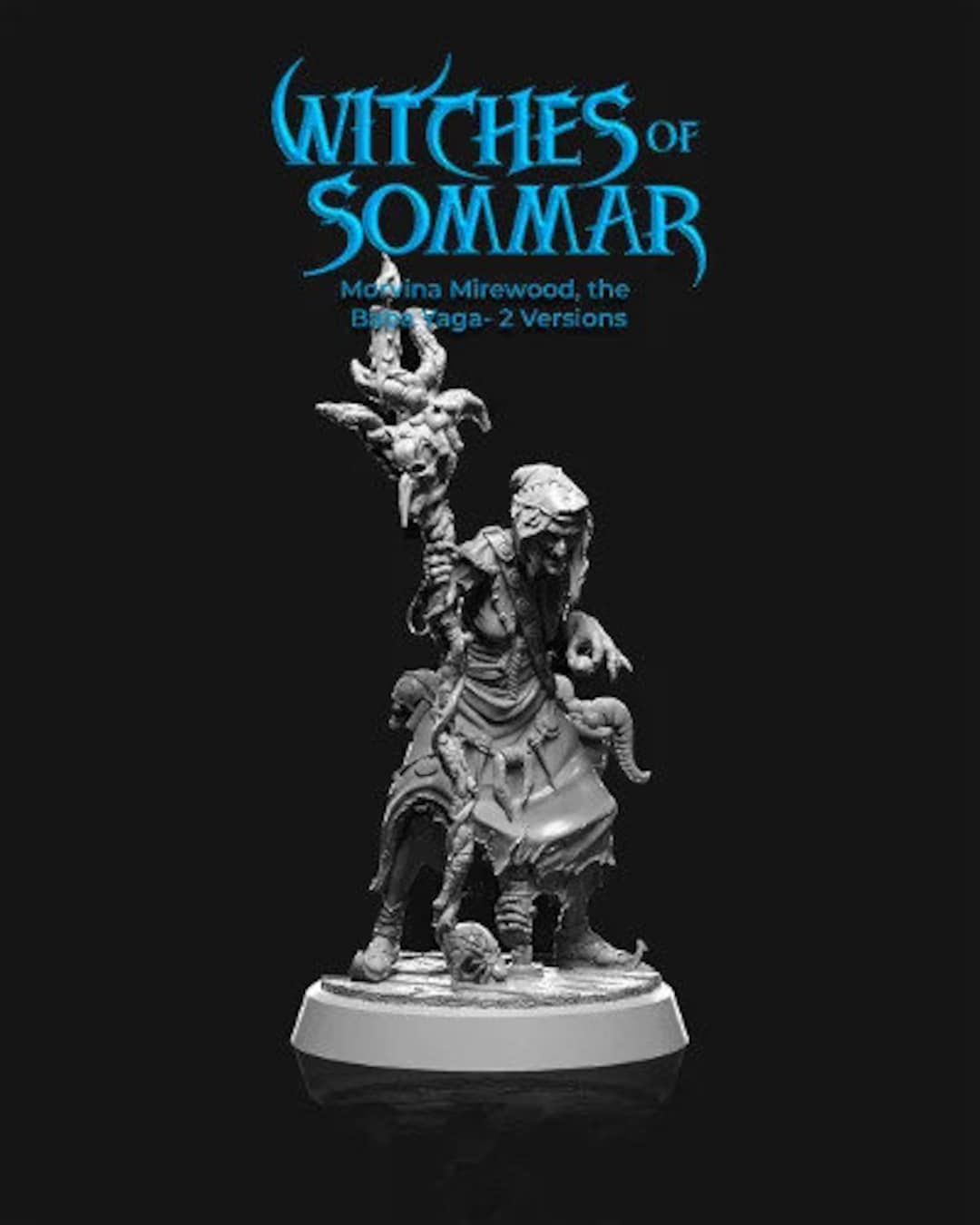 Morvina Mirewood, the Baba Yaga - STLFLIX - Dnd - Fantasy RPG - 3D ...