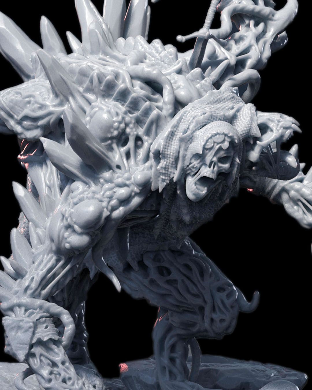 Gore Fiend STLFLIX Dnd Fantasy RPG 3D Printed Role Playing Games ...