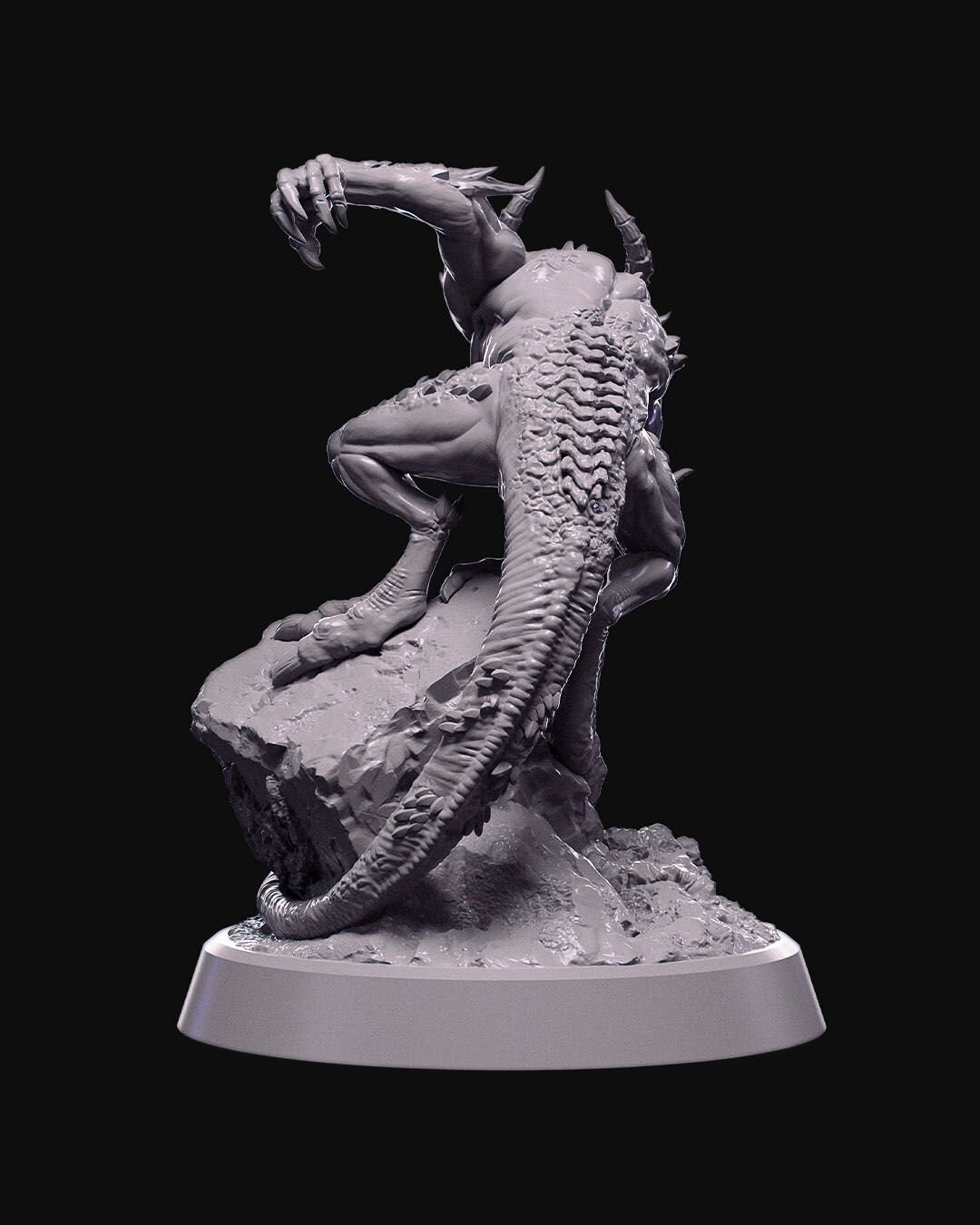 Demon Minion STLFLIX Dnd Fantasy RPG 3D Printed Role - Etsy