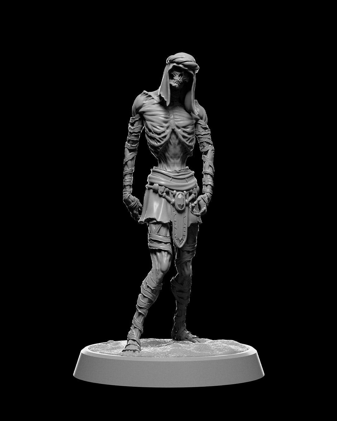 Mummy II - STLFLIX - Dnd - Fantasy RPG - 3D Printed - Role Playing ...
