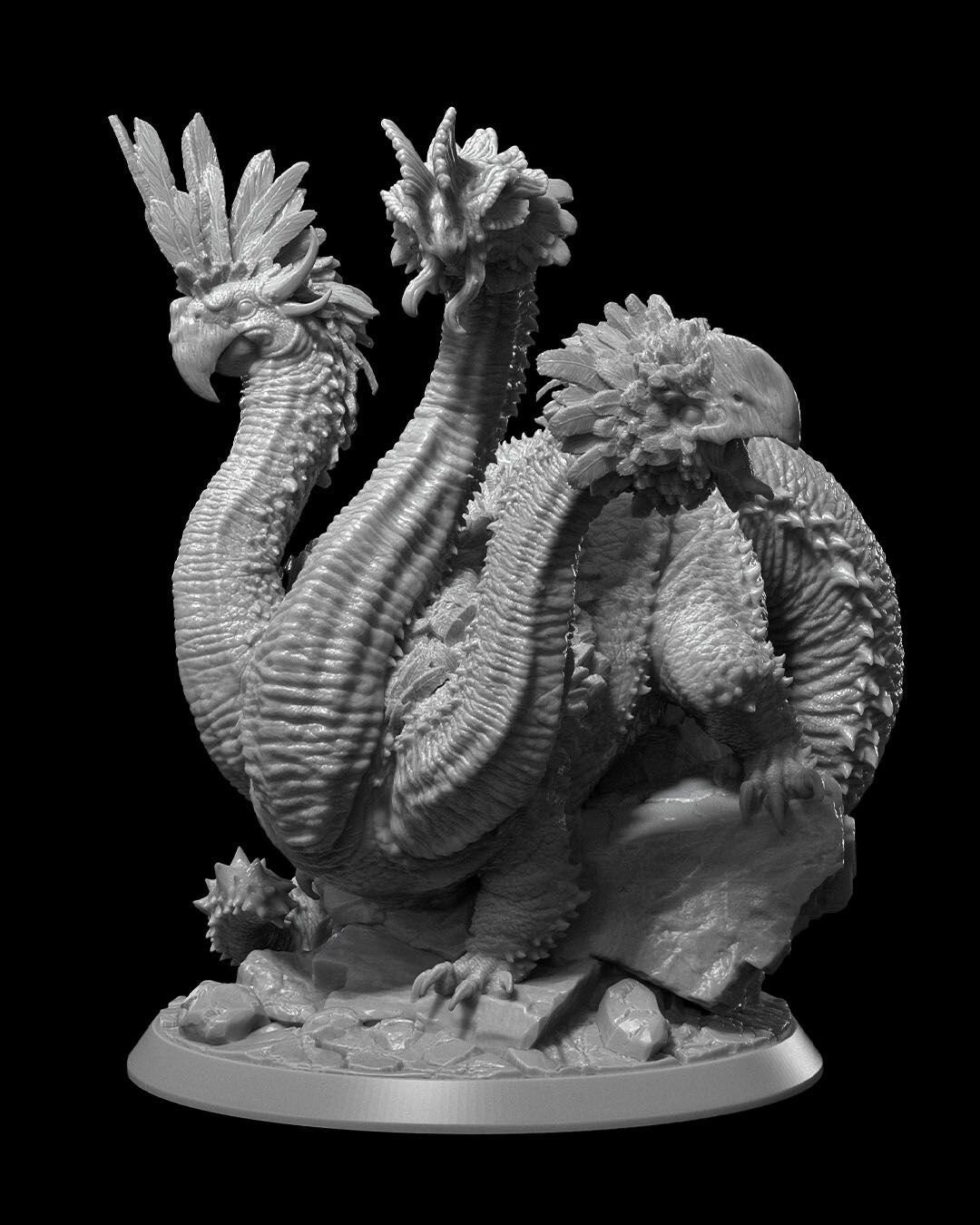 Hydratrice - STLFLIX - Dnd - Fantasy RPG Miniature - 3D Printed - Role ...