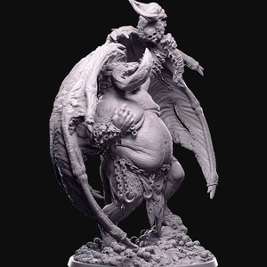 Orcus, the Lord of Bones - STLFLIX - Dnd - Fantasy RPG Miniature - 3D ...