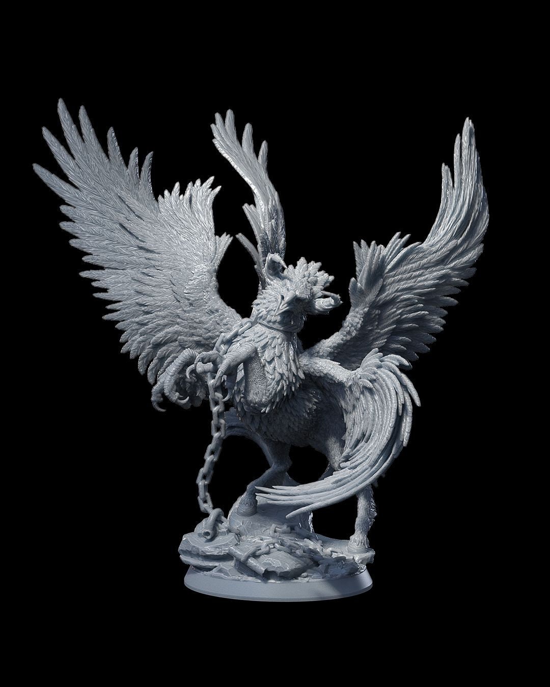 Griphon - STLFLIX - Dnd - Fantasy RPG Miniature - 3D Printed - Role ...
