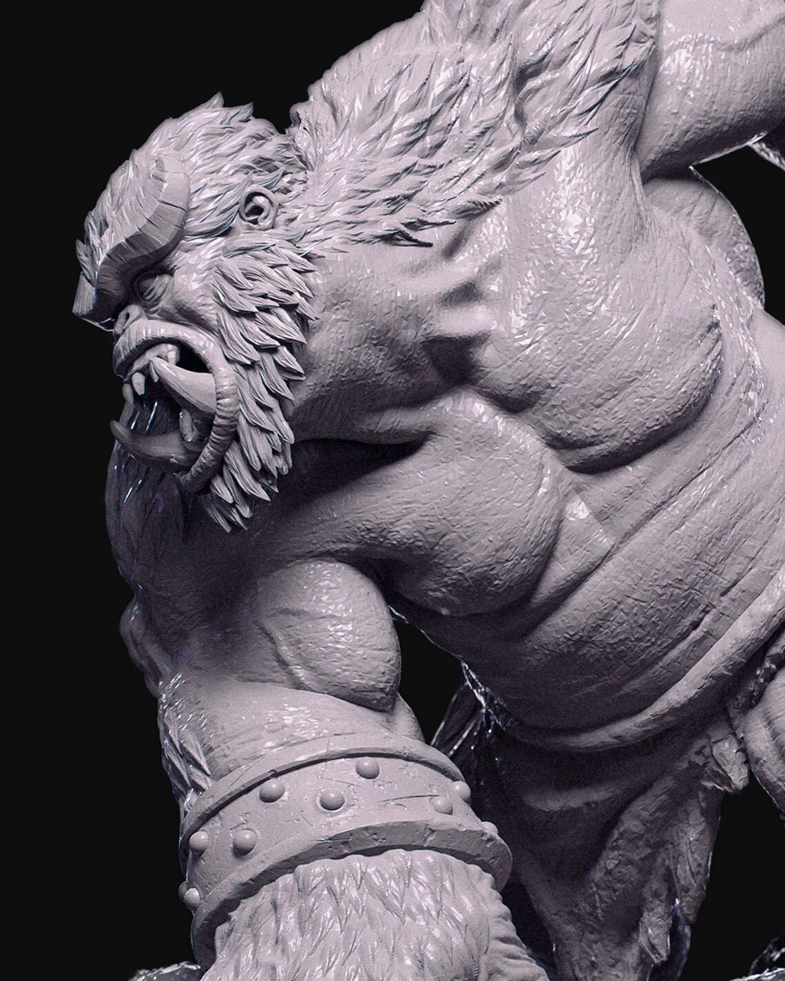Demon Brute - STLFLIX - Dnd - Fantasy RPG Miniature - 3D Printed - Role ...