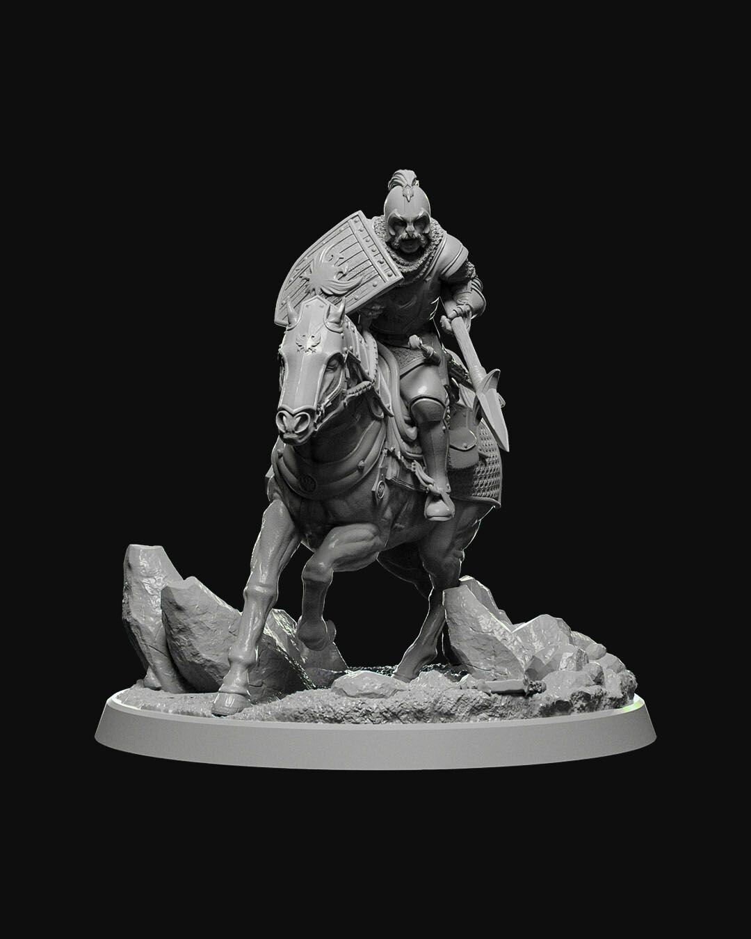 Town Cavalry - STLFLIX - Dnd - Fantasy RPG - 3D Printed - Role Playing ...
