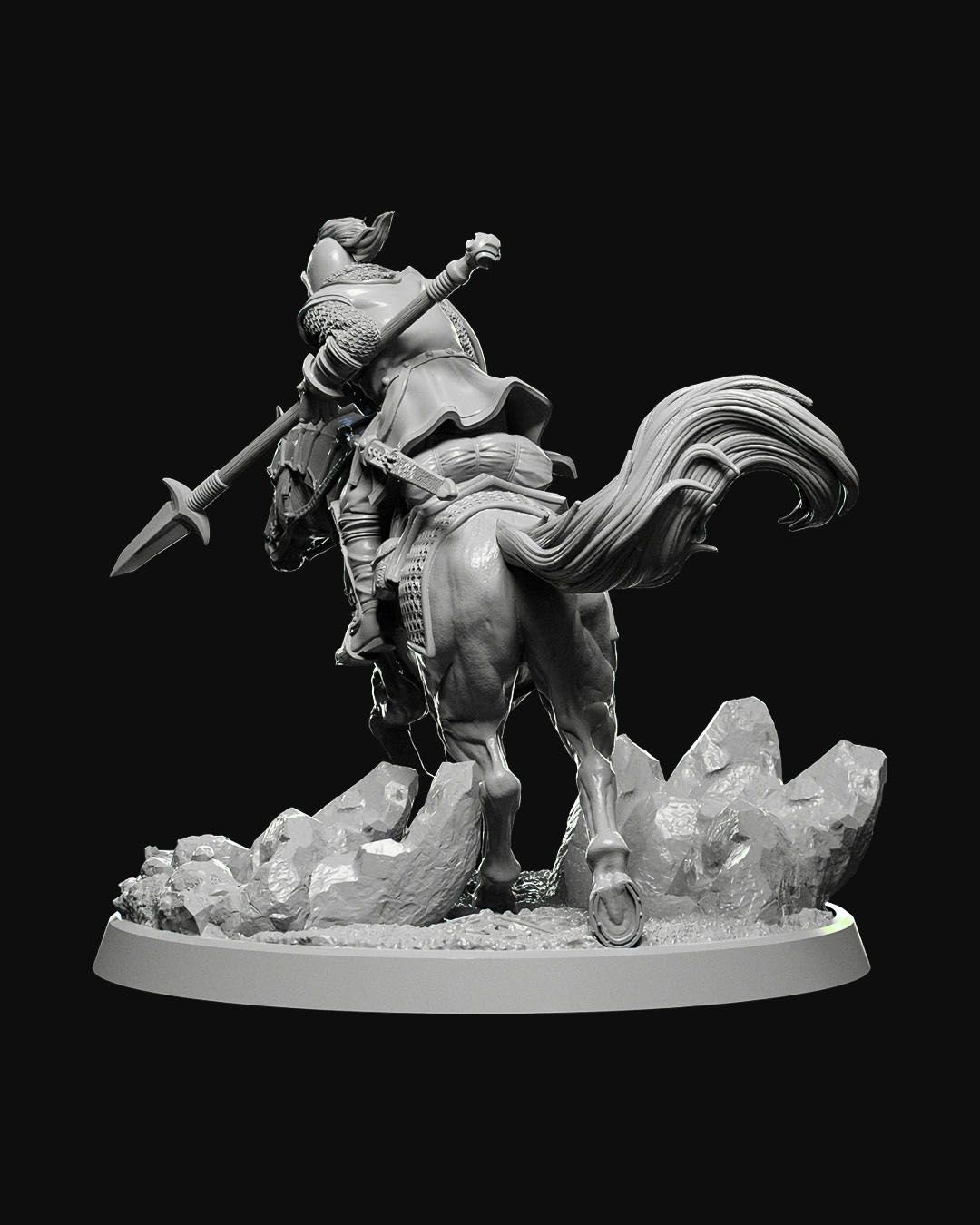 Town Cavalry STLFLIX Dnd Fantasy RPG 3D Printed Role Playing Games ...