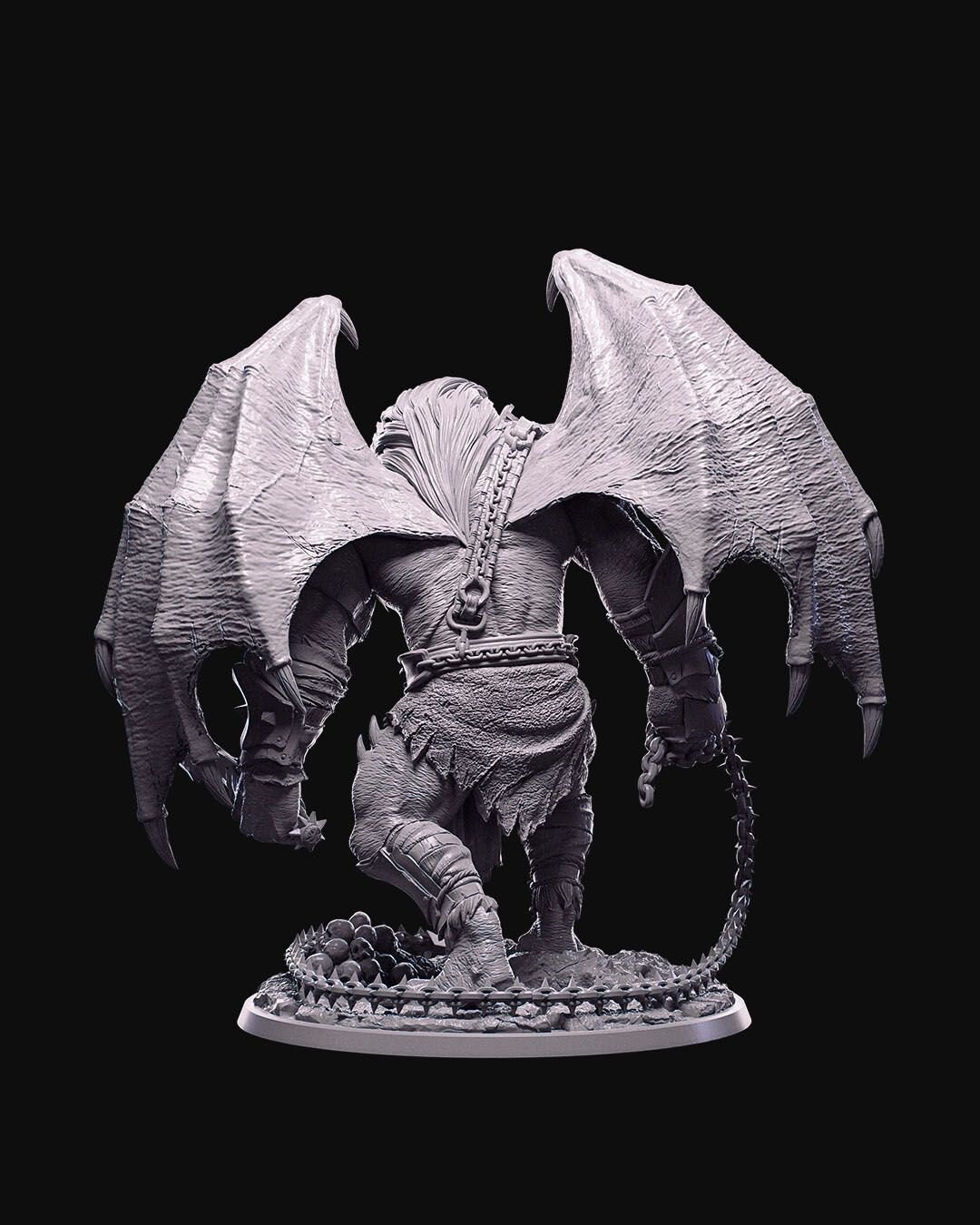 Bazzoth General of Hellazar - STLFLIX - Dnd - Fantasy RPG Miniature ...