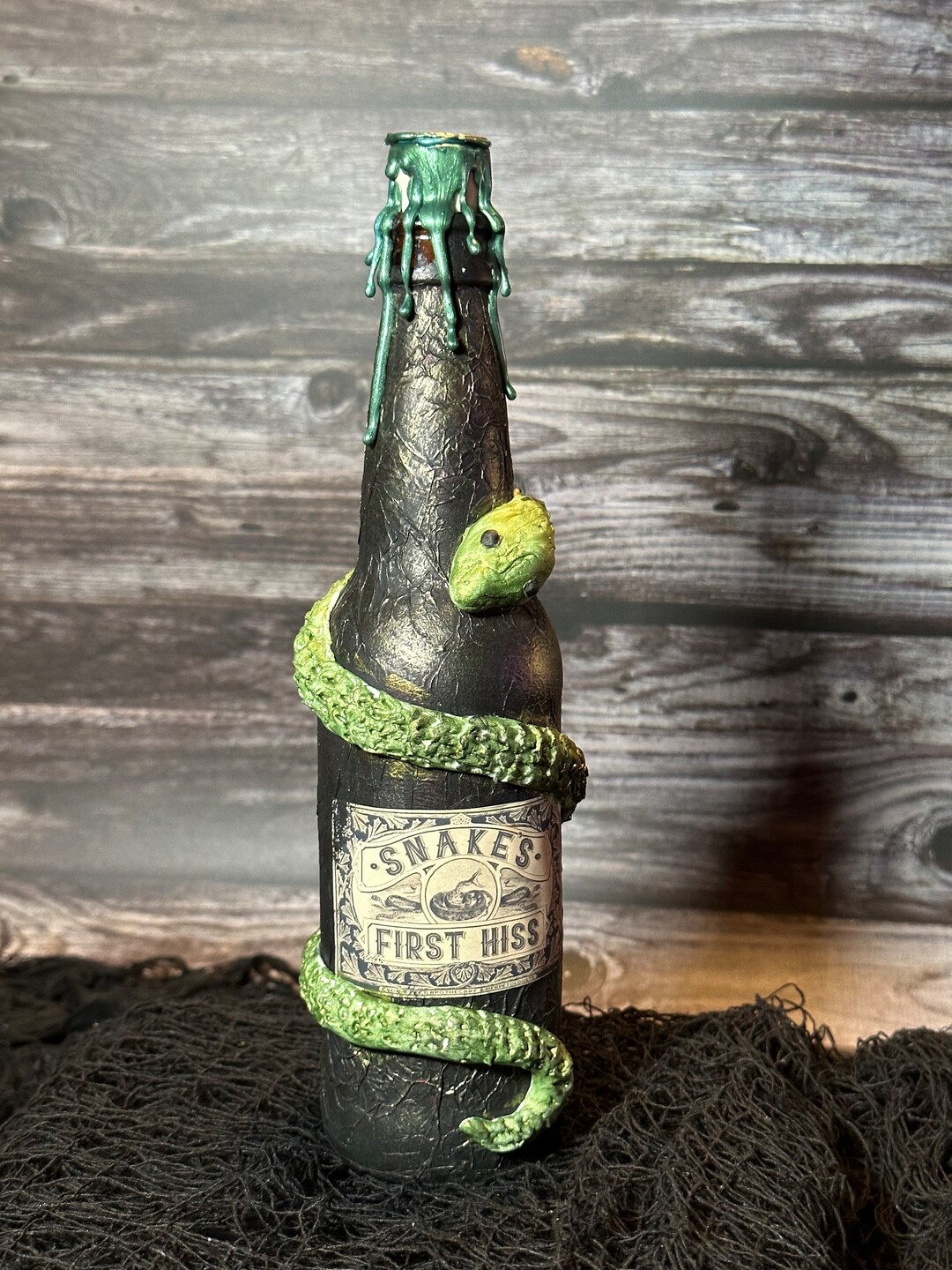 Snake’s First Hiss Potion Bottle—witchy Halloween Decor - Etsy
