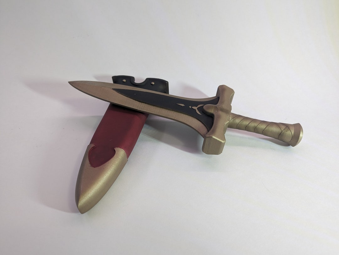 Hololive - Nanashi Mumei - 3D Printed Dagger - Etsy
