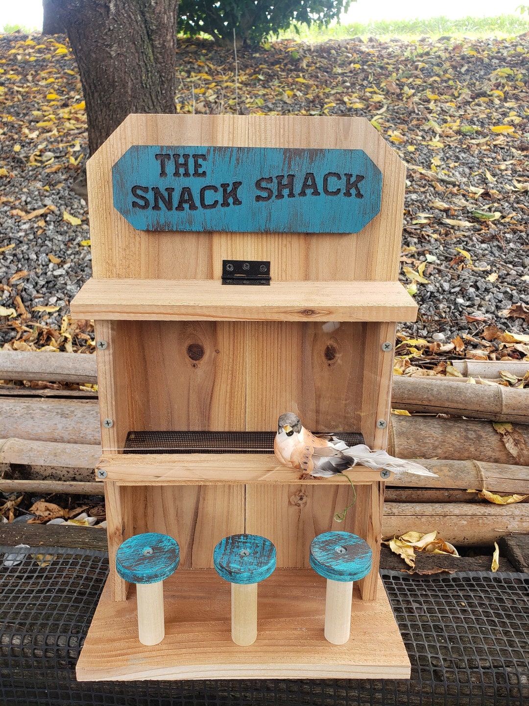 Seed and Grill Bird Feeder - Etsy