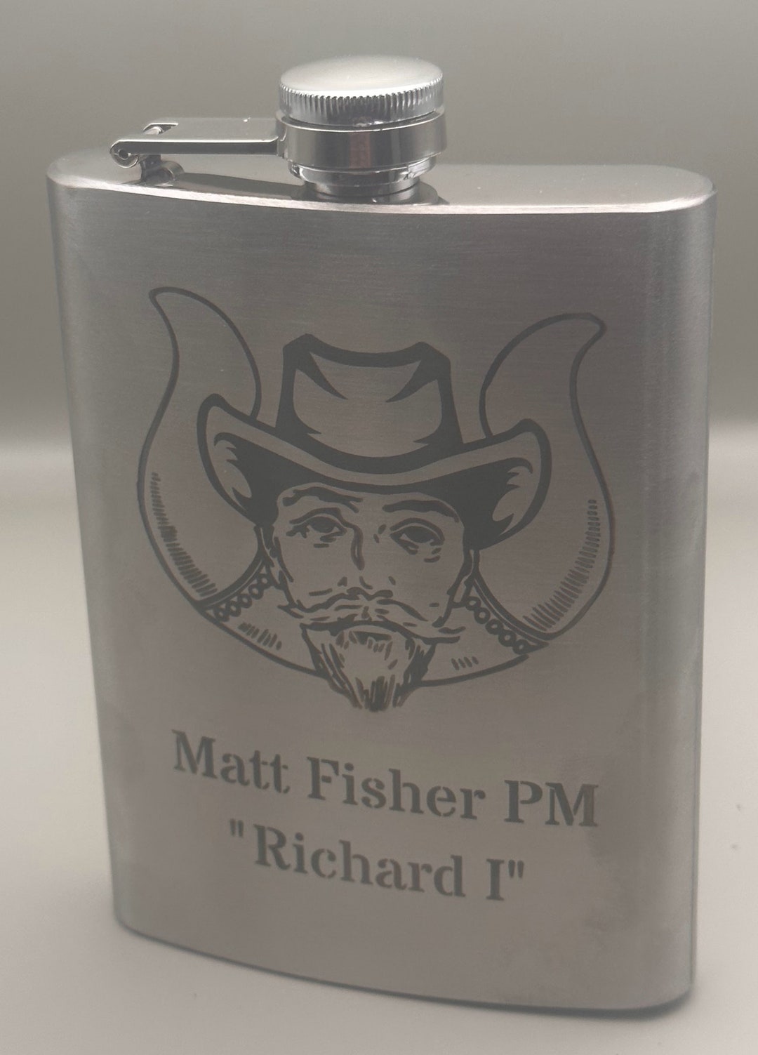 Grotto Masonic Fraternity Flask - Sleek Stainless Steel With Custom ...