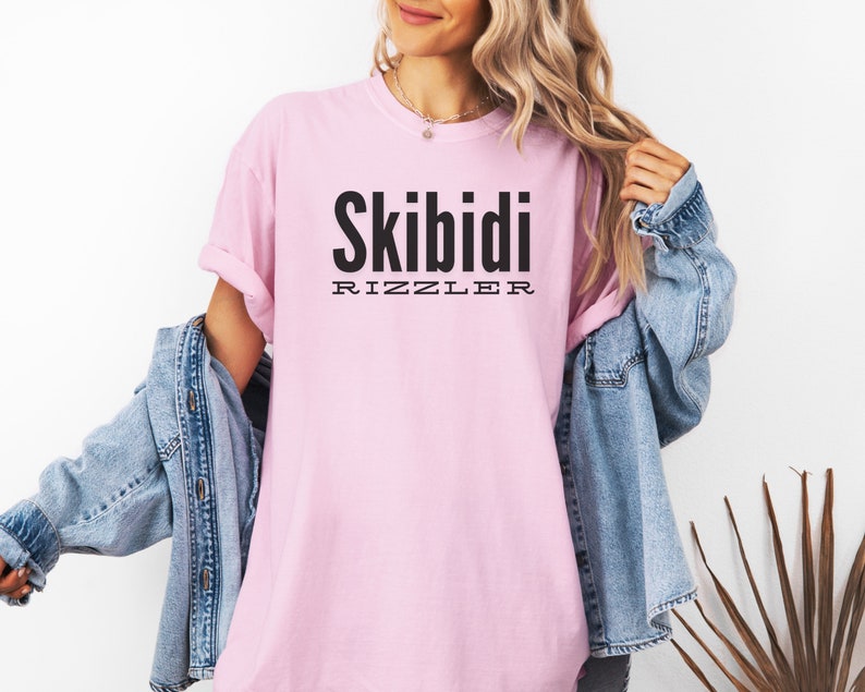Skibidi Rizzler Unisex, Trendy Shirt, Comfort Colors, Gift for ...