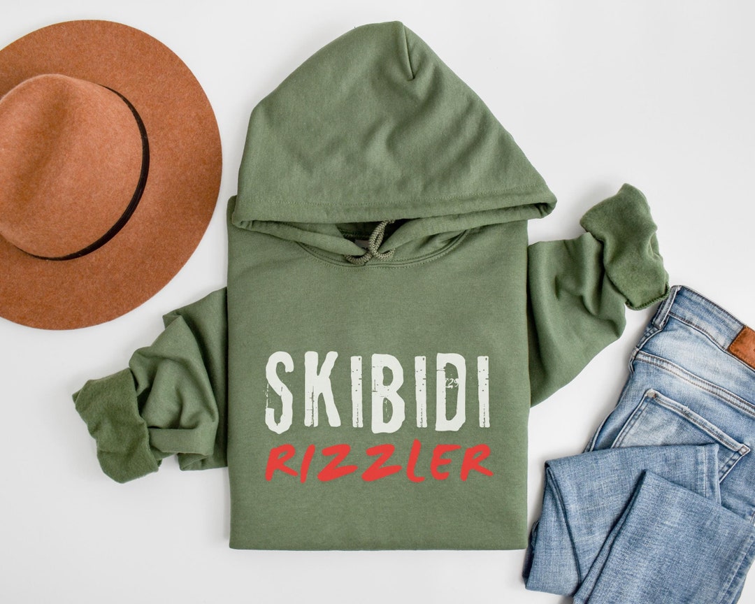 Skibidi Rizzler Hoodie, Trendy Sweater, Gift for Boyfriend, Gift for ...
